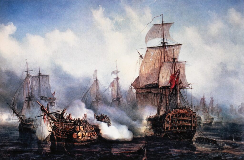 Battle of Trafalgar: The Story of How Admiral Nelson Defended Britain ...