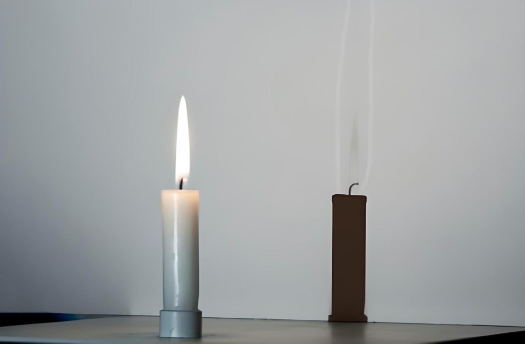 Why the Shadow of Candle Flame Looks Odd - Malevus