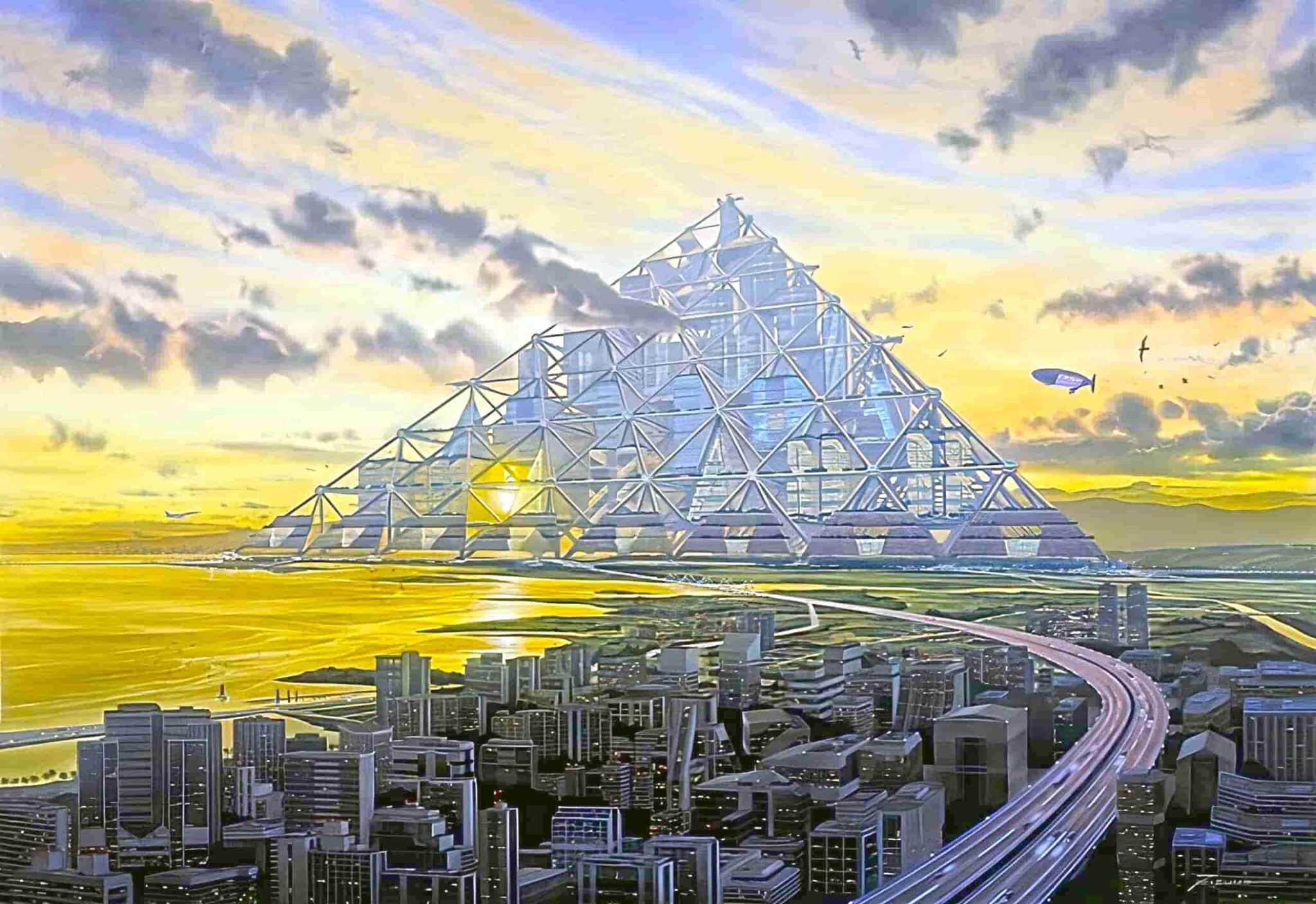 Shimizu Mega-City Pyramid: 14 Times Taller Than the Great Pyramid - Malevus