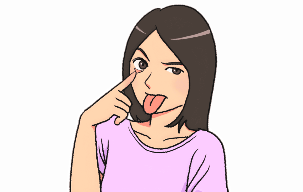 Akanbe: Meaning and Origin of the Facial Gesture - Malevus