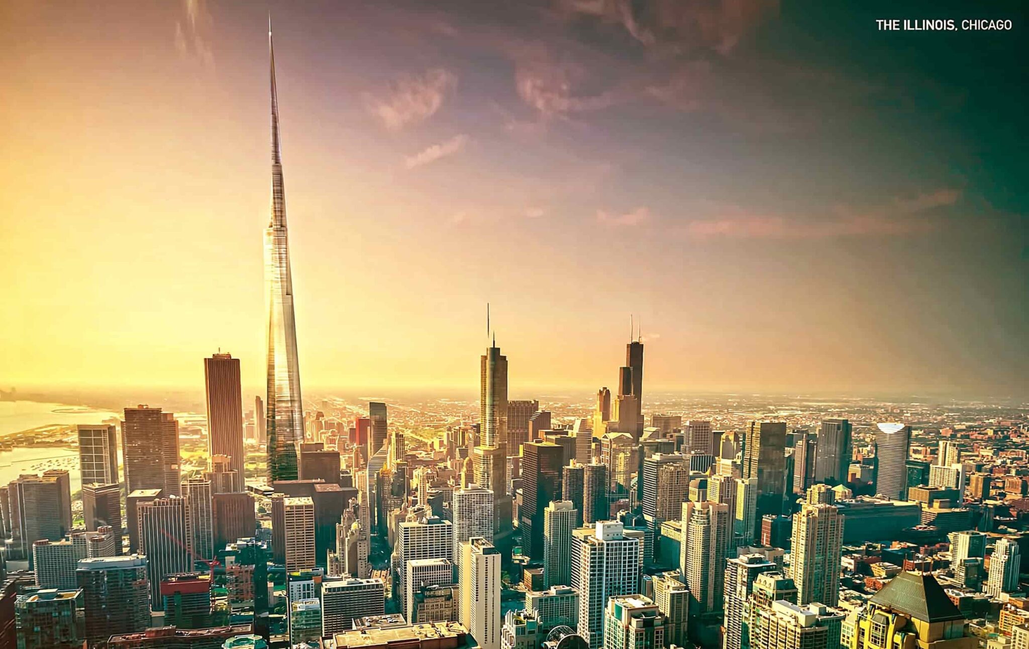 The Illinois Tower: Chicago's Mile-High 1956 Skyscraper - Malevus