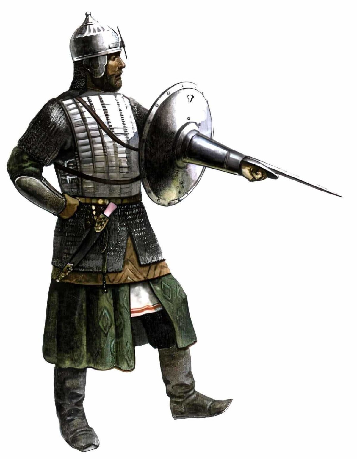 Lantern Shield: A Gauntlet Combined with Shield and Sword - Malevus