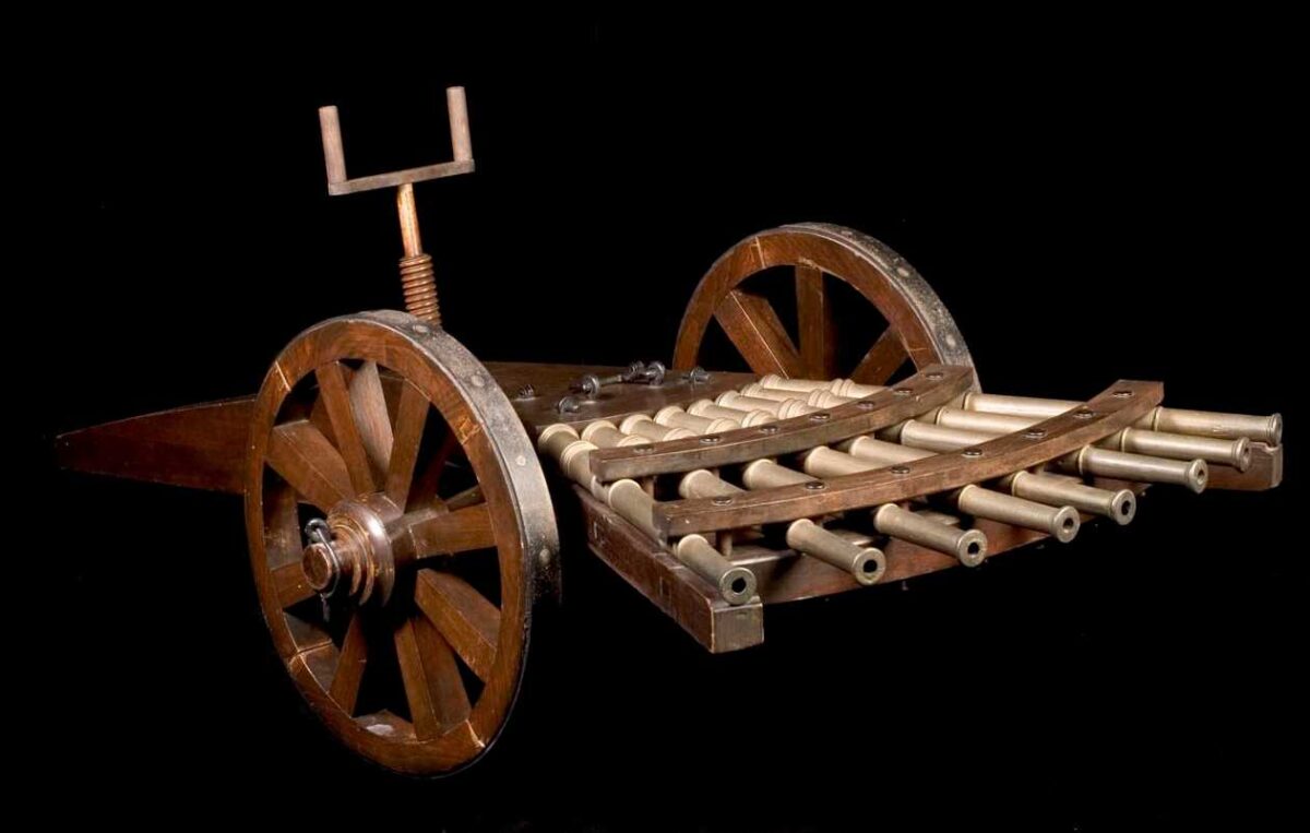 33-Barreled Organ: Leonardo da Vinci's Rocket Artillery - Malevus