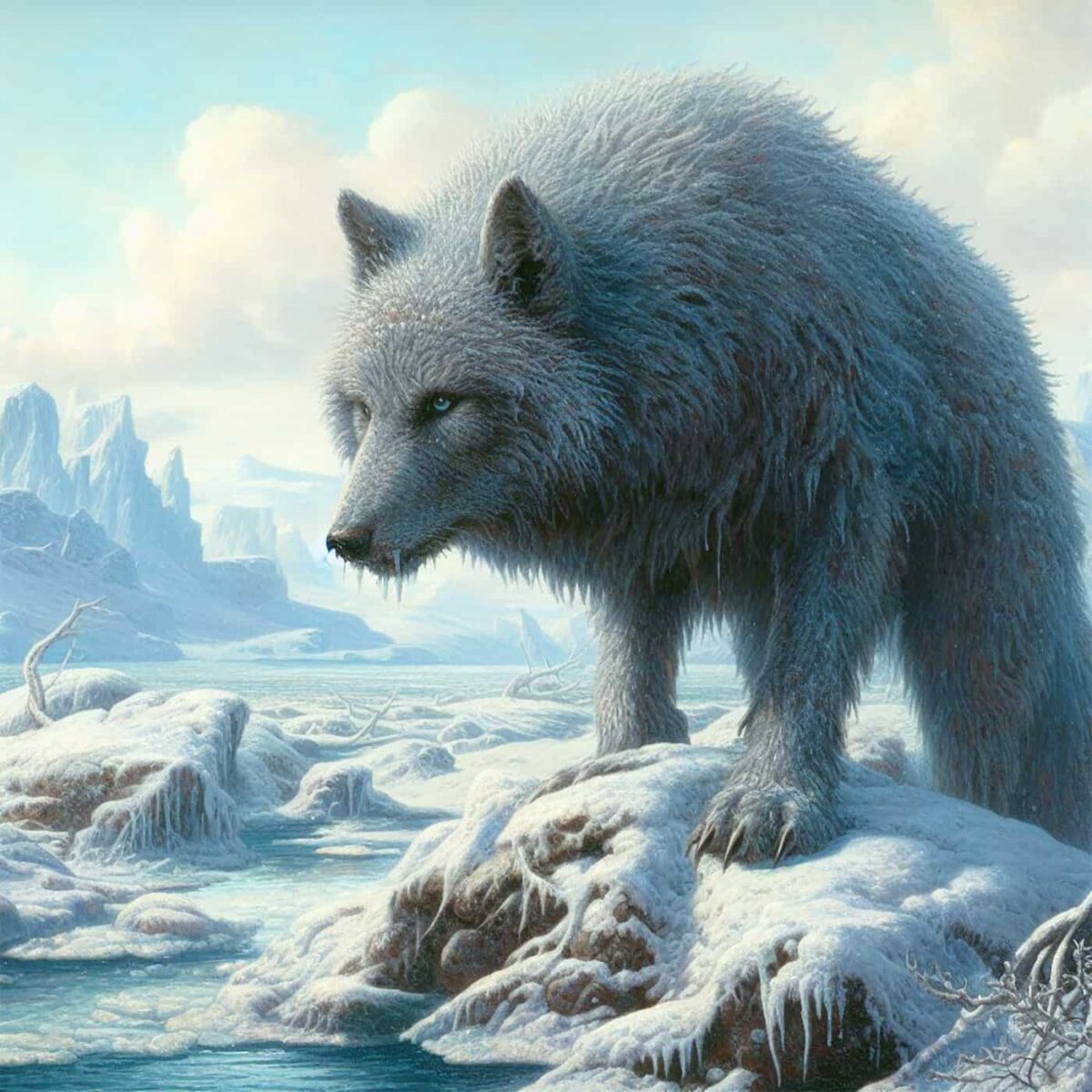 Amarok: The Spirit Wolf of the Inuit Mythology - Malevus
