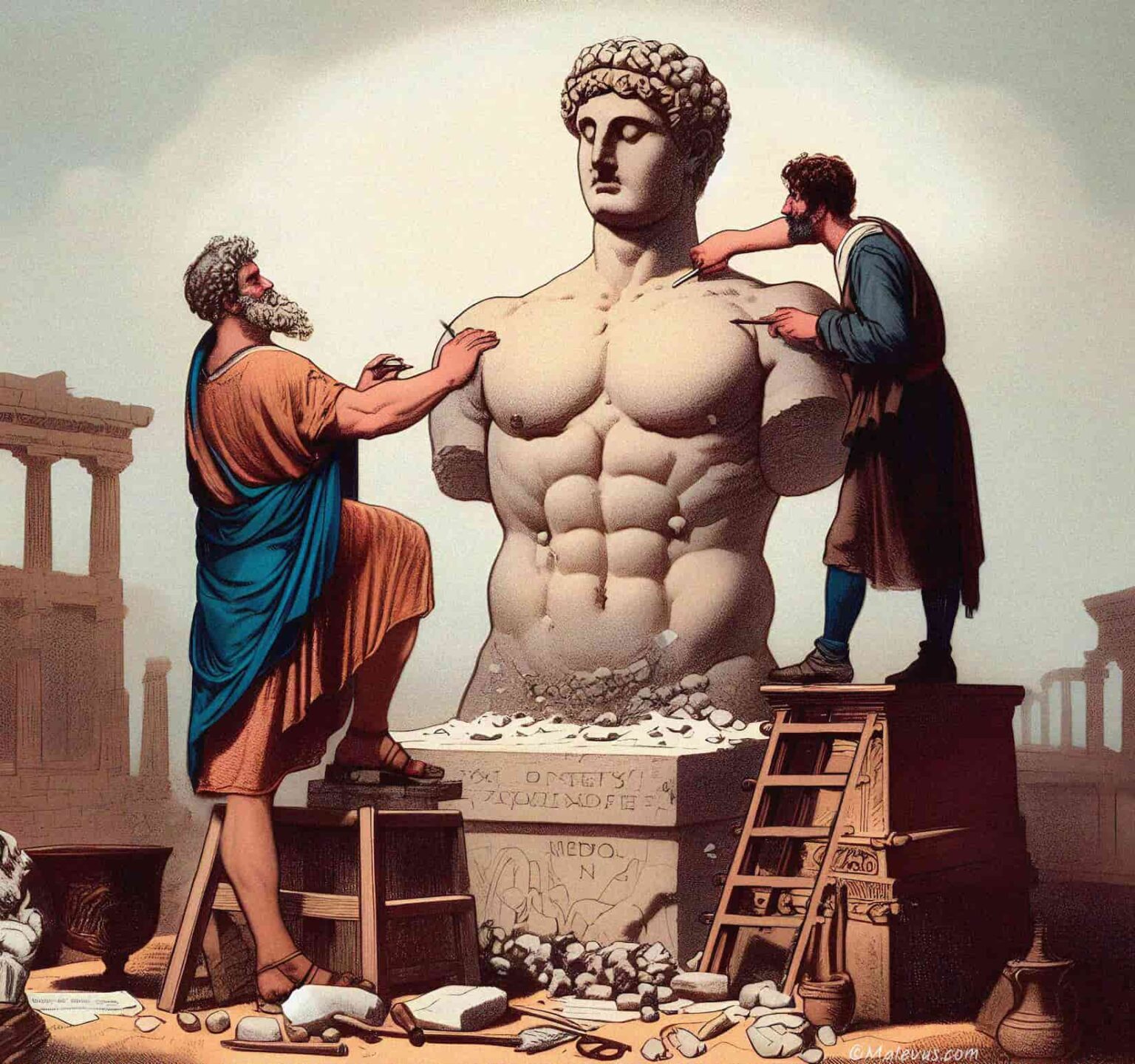 Chares of Lindos: The Man Who Made the Colossus of Rhodes - Malevus