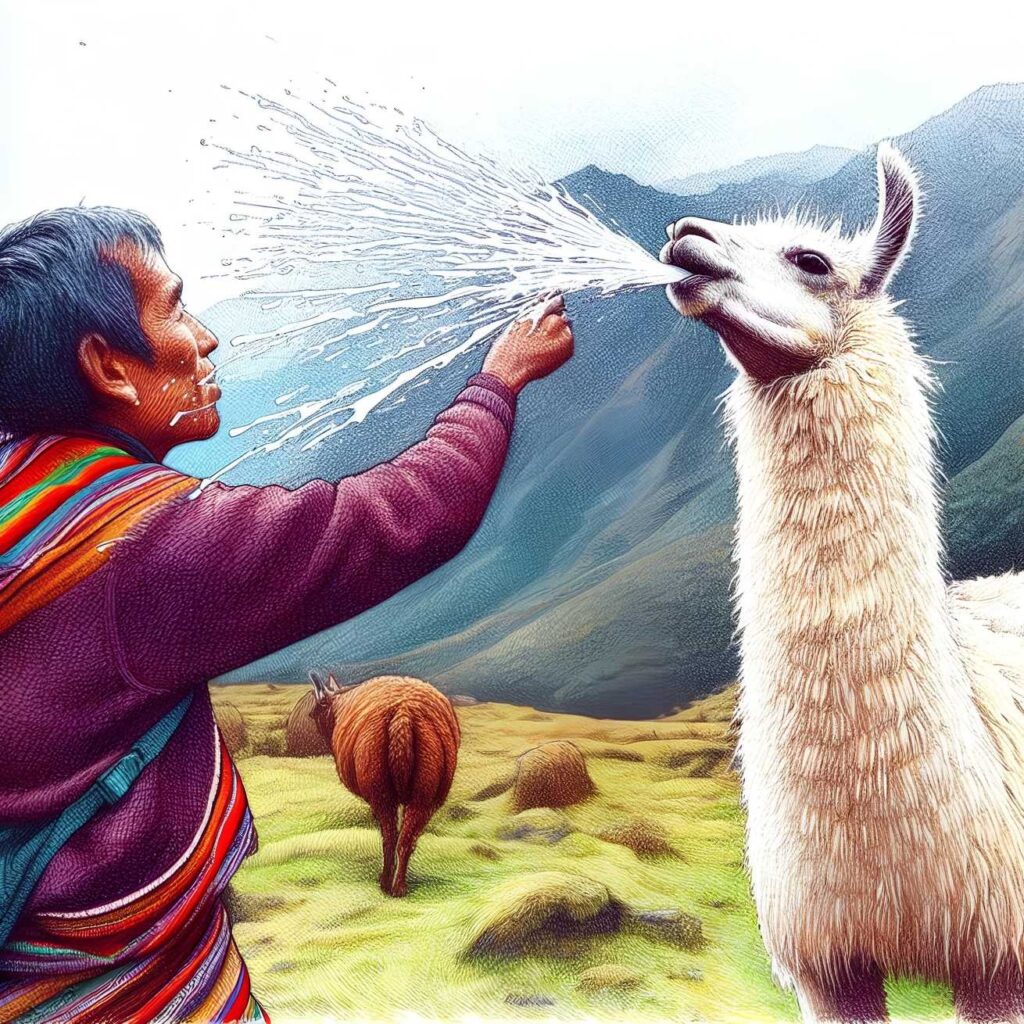 Why Do Llamas and Alpacas Spit? - Malevus