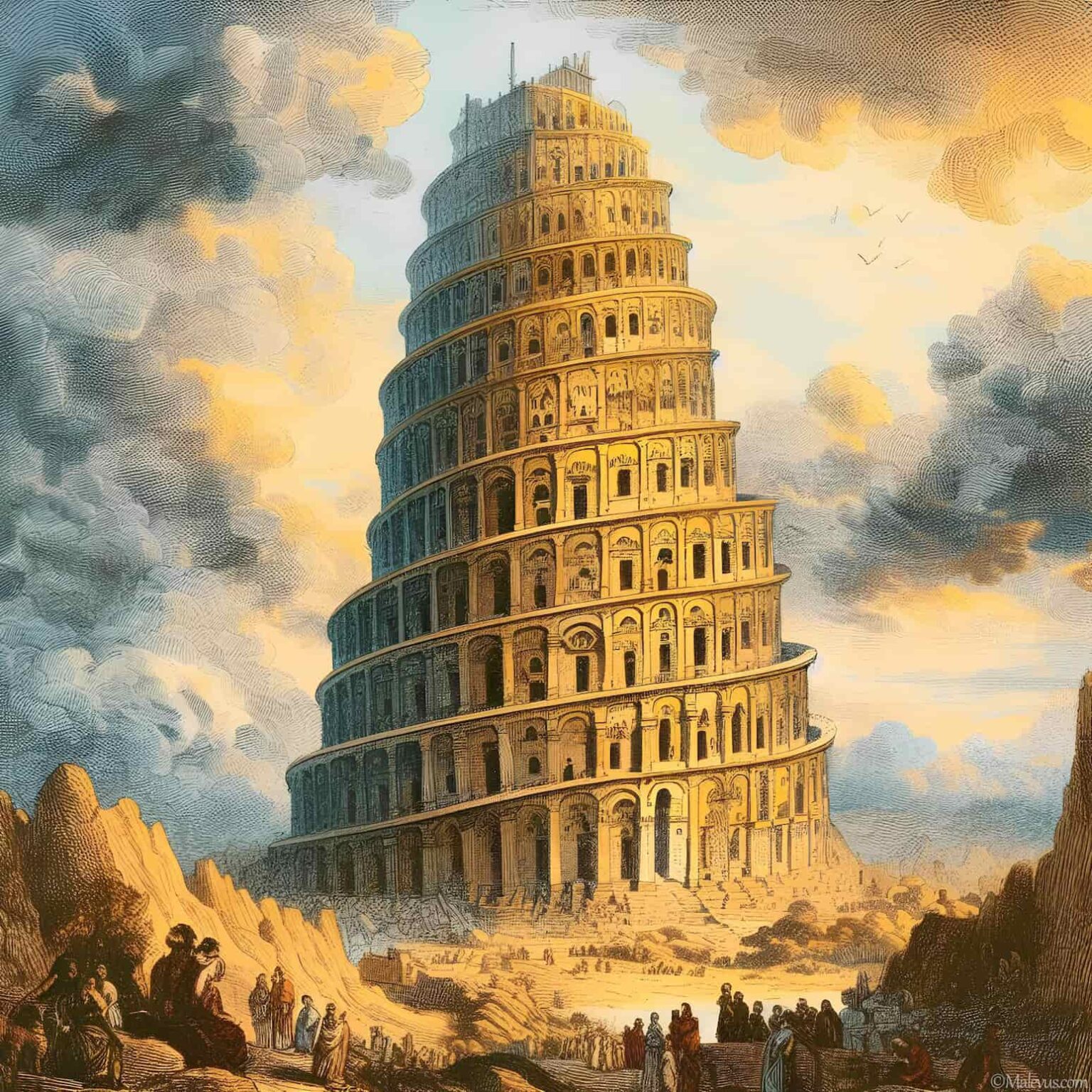 Tower of Babel's Height: Why It Was 200 to 300 Feet Tall - Malevus