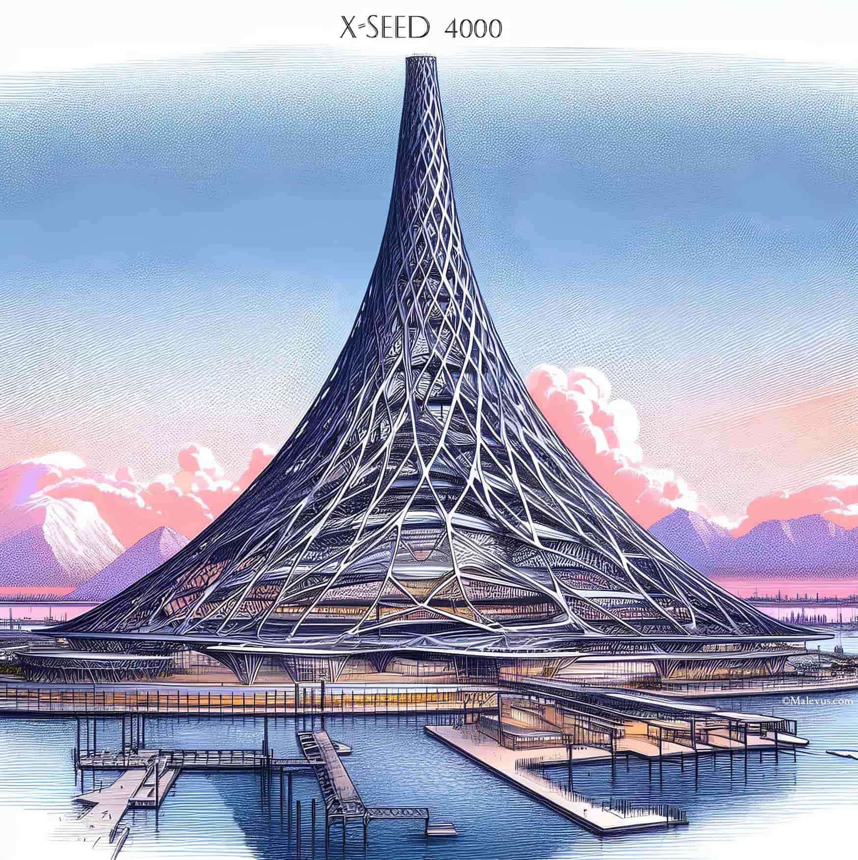 X-Seed 4000: A Man-Made Building Taller Than Mountains - Malevus