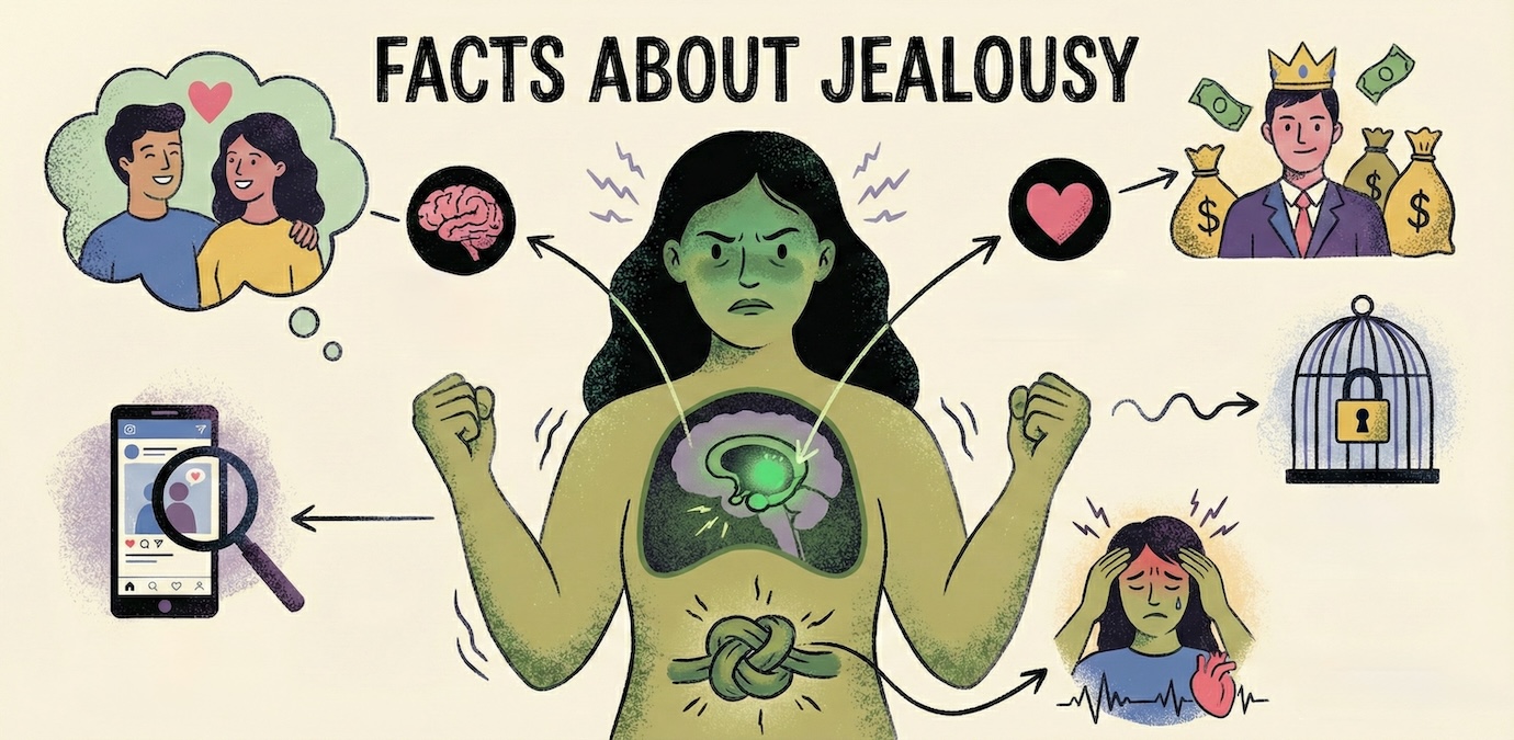 Facts About Jealousy That Will Help You Better Understand Its Nature - Malevus