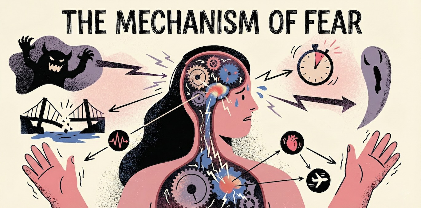 The Mechanism of Fear: How to Train Your Brain Not to Be Afraid - Malevus