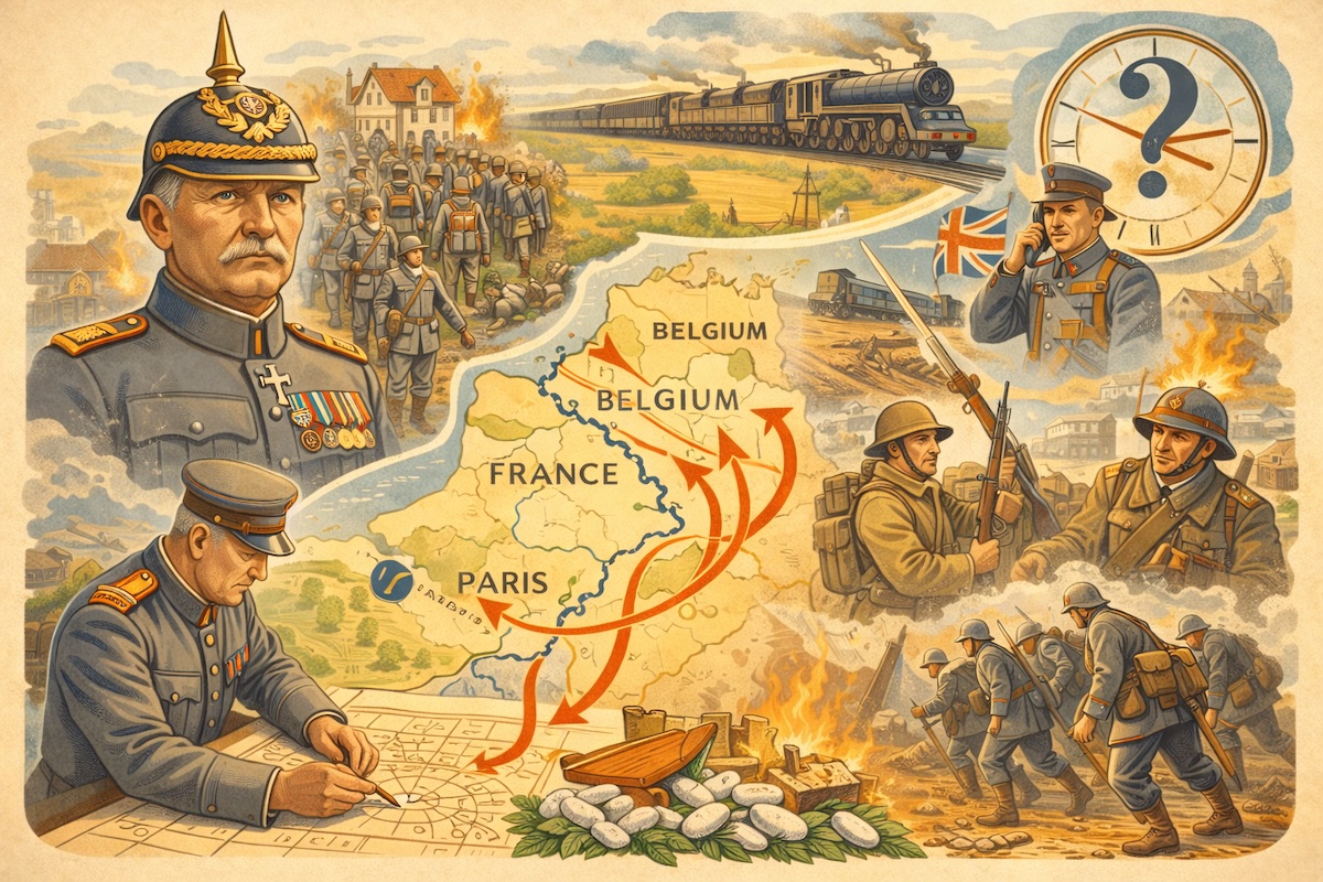 What Was the Schlieffen Plan and Why Did It Fail? - Malevus